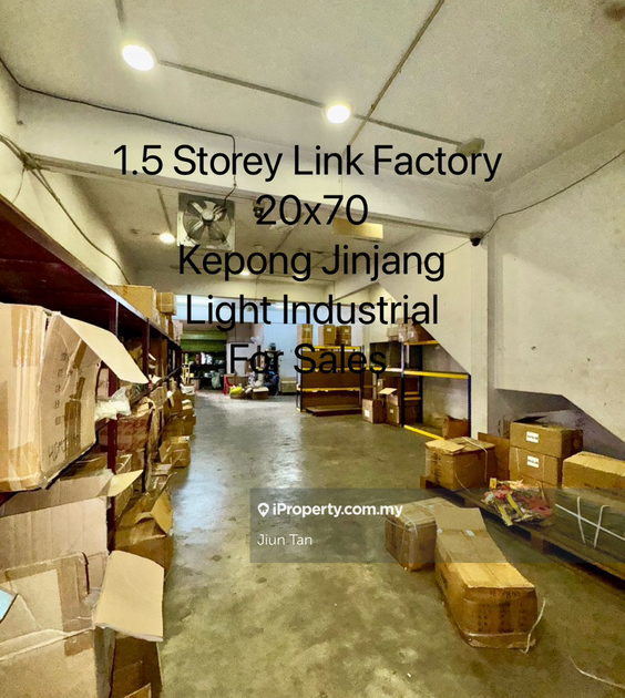 Link Factory for sale at Taman Jinjang Baru Utara Kepong - RM 1,380,000 ...