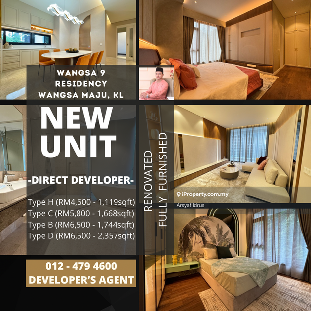 Condominium for rent at WANGSA 9 RESIDENCY - RM 6,500 per month | iProperty Malaysia