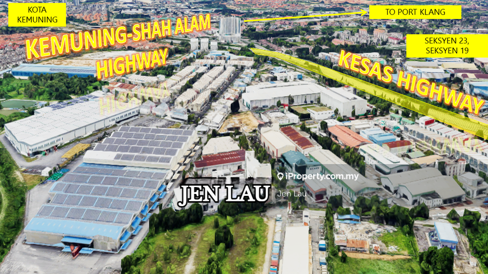Warehouse for rent at Seksyen 33,Section 33,Shah Alam Technology Park,Bukit Kemuning,Kota ...