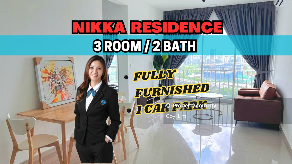 Condominium for rent at Nikka Residence - RM 2,500 per month ...