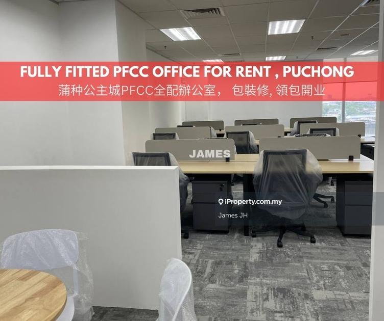Office for rent at FULLY FITTED & RENOVATED PUCHONG PFCC OFFICE TOWER ...