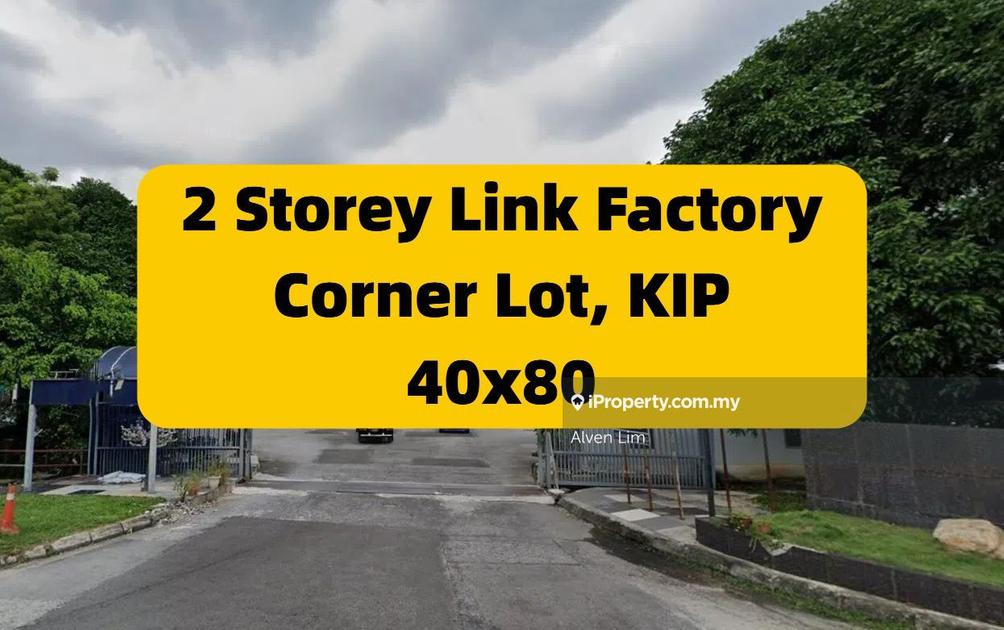 Corner Link Factory, 2 Storey, Perindustrian KIP Kepong, Taman ...