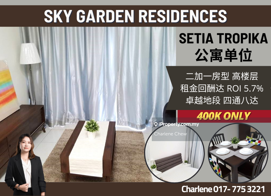Serviced Residence for sale at Sky Gardens Residences - RM 400,000 ...