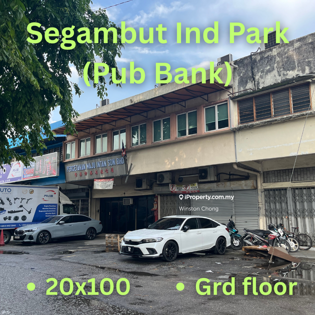 Terrace Factory for rent at [Grd Flr] Link Factory Segambut Industrial ...