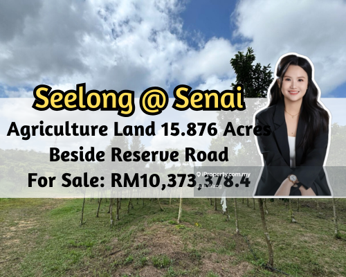 Agricultural Land for sale at Seelong @ Senai Agriculture Land - RM ...