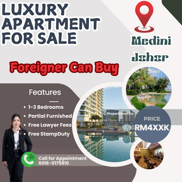 The M @ Medini Macrolink, Medini, Iskandar Puteri (Nusajaya) for sale ...