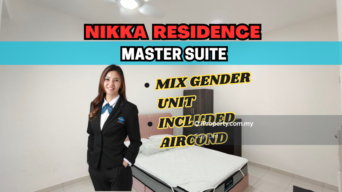 Condominium for rent at Nikka Residence - RM 1,100 per month ...
