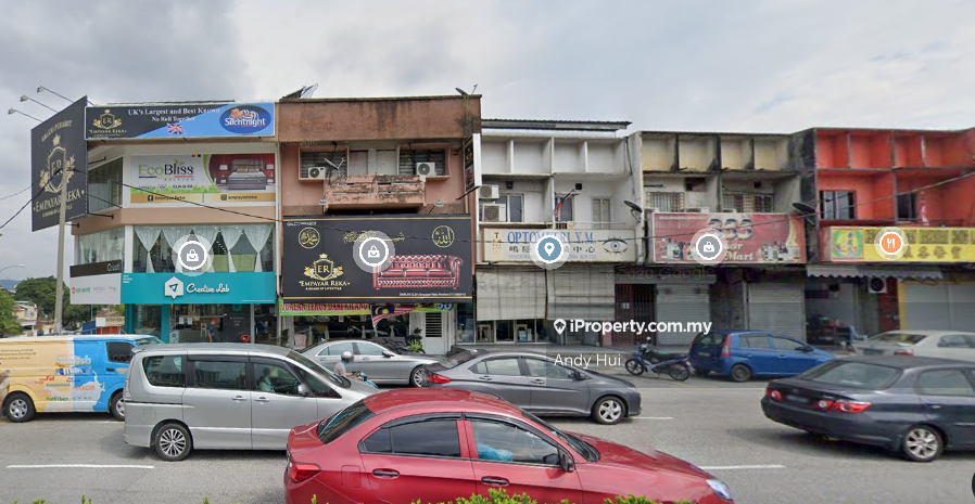 Shop Office for rent at Jalan Genting Kelang 3 storey Corner Shop ...