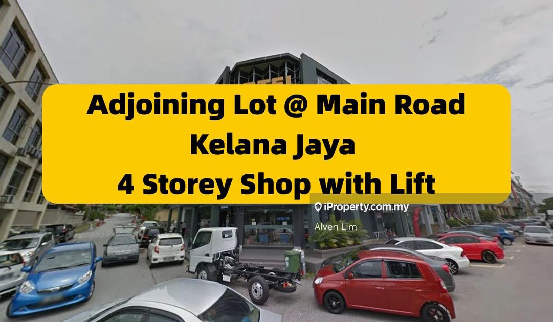 Shop for rent at 4 Storey Shop Main Road, Kelana Jaya, with Lift, 44x75 ...