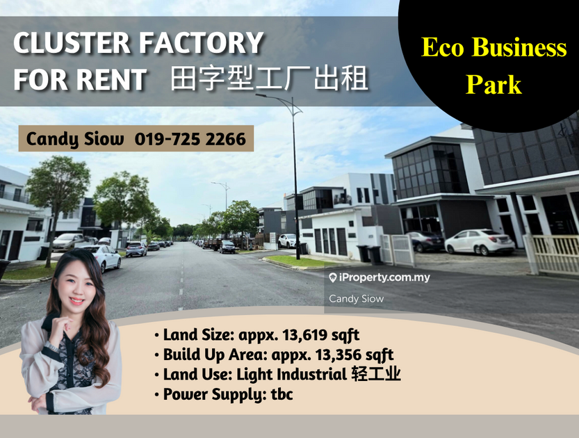Cluster Factory for rent at Eco Business Park Phase 2 13k Cluster ...