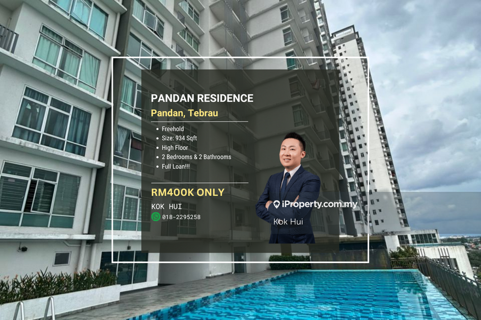 Serviced Residence for sale at Pandan Residence - RM 400,000 ...