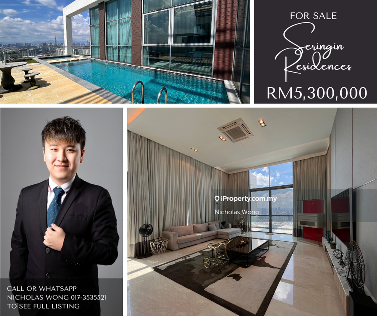 Condominium for sale at Seringin Residences - RM 5,300,000 | iProperty ...