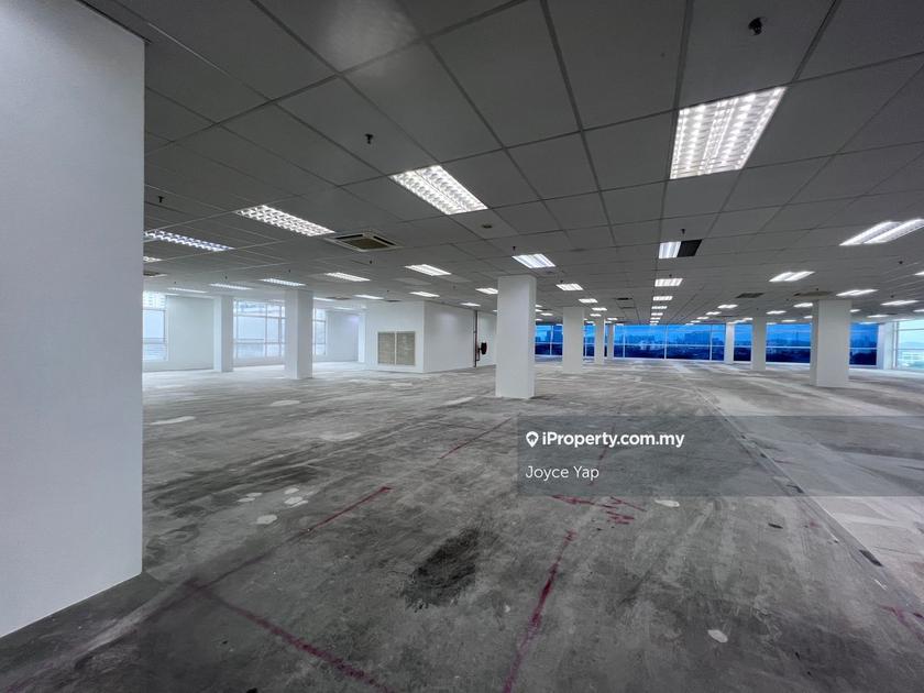 Big Space Office for rent, next to LRT, 13k sqft, Bare unit, Wisma LYL ...