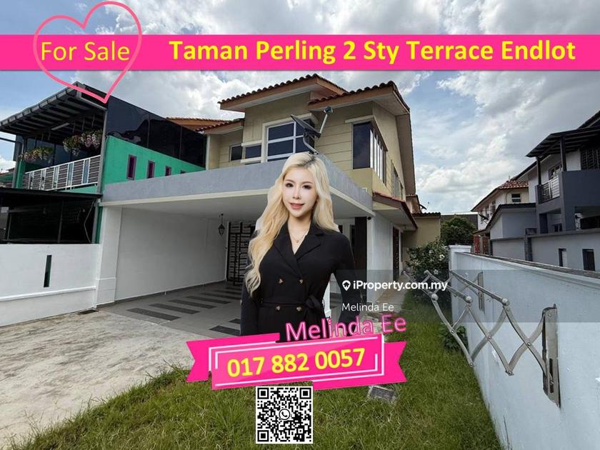 2-sty Terrace/Link House for sale at Taman Perling, Perling - RM ...