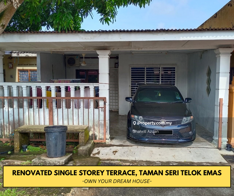 Single Storey Terrace, Taman Seri Telok Emas, Telok Mas for sale ...
