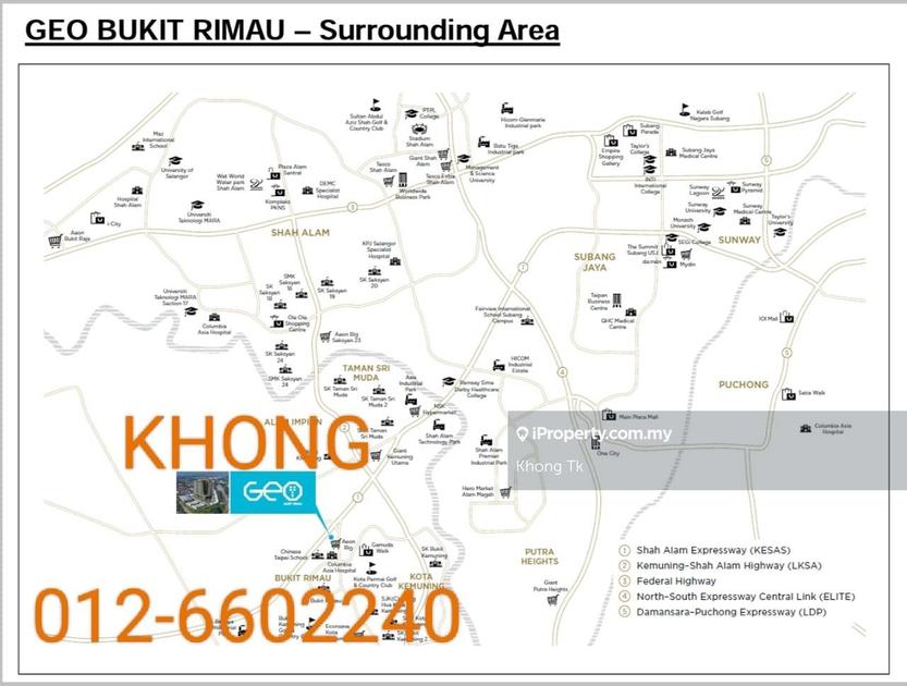 Serviced Residence for sale at Geo Bukit Rimau - RM 630,000 | iProperty ...