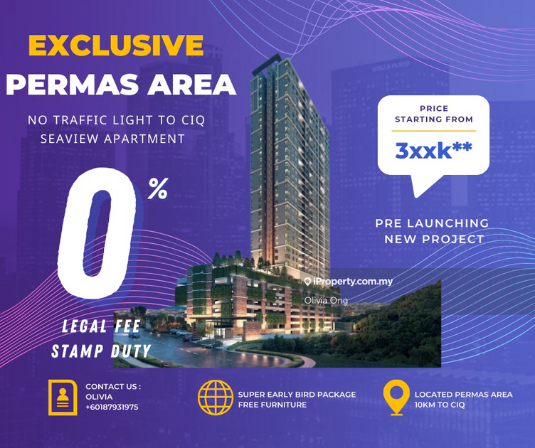 Serviced Residence for sale at Permas Heights - RM 456,000 | iProperty ...