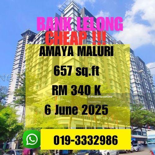 Serviced Residence for sale at Amaya Maluri - RM 340,000 | iProperty ...