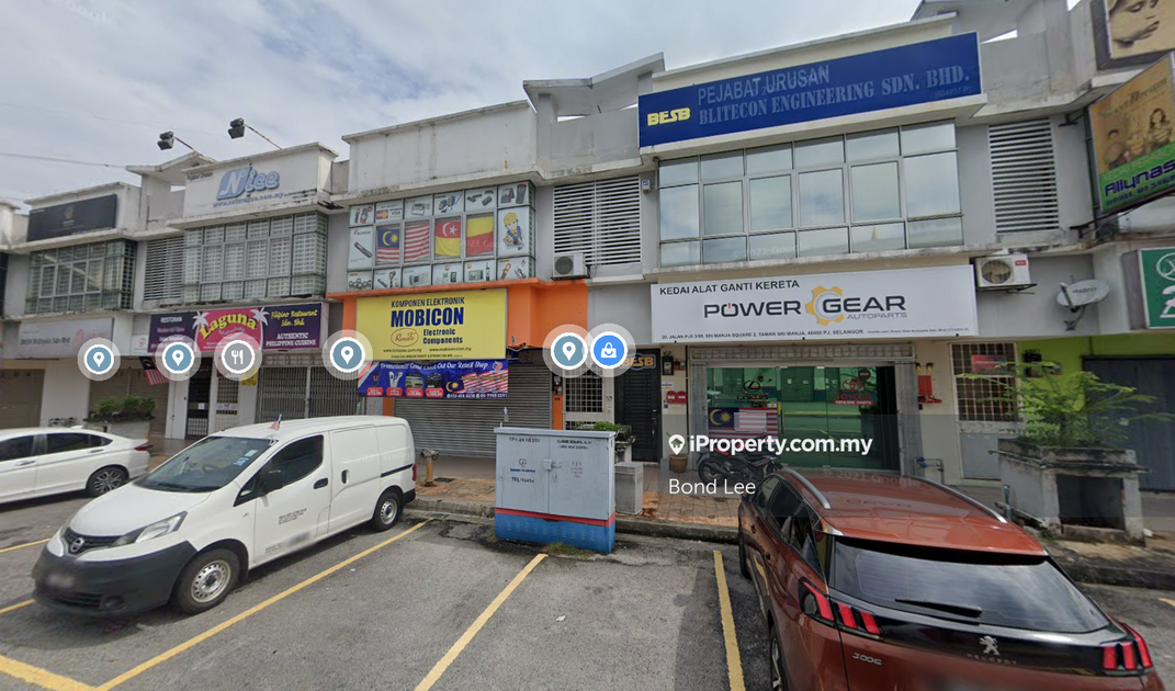 Shop for sale at ( Tenanted ) PJ Taman Sri Manja Square 2 Double Storey ...