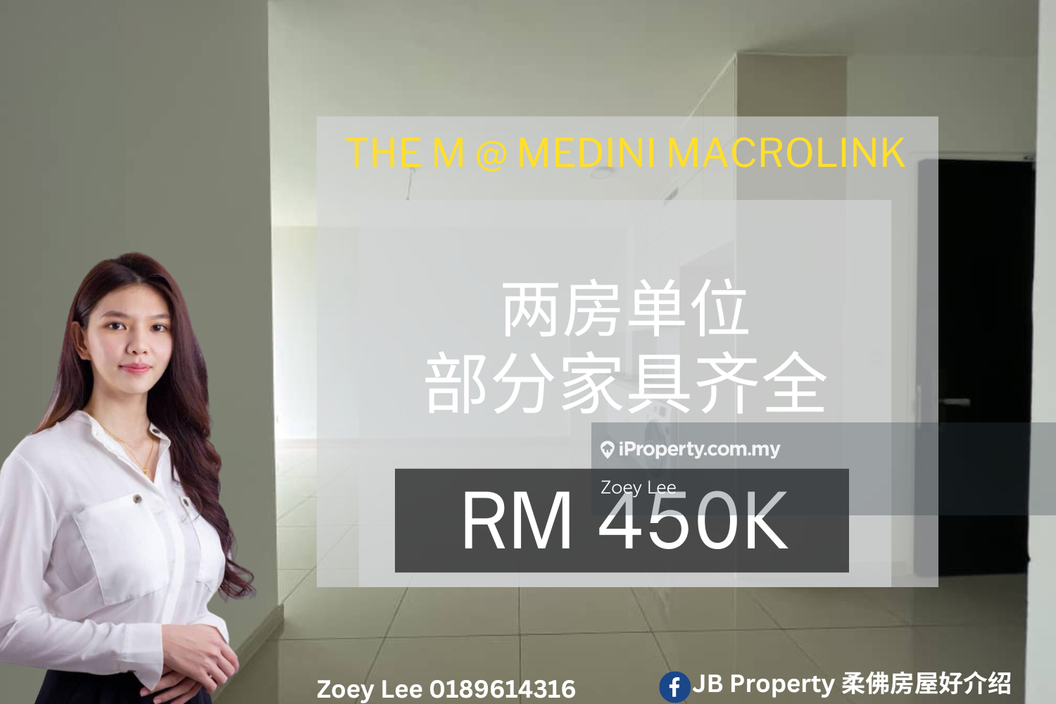 Serviced Residence for sale at The M @ Medini Macrolink - RM 450,000 | iProperty Malaysia