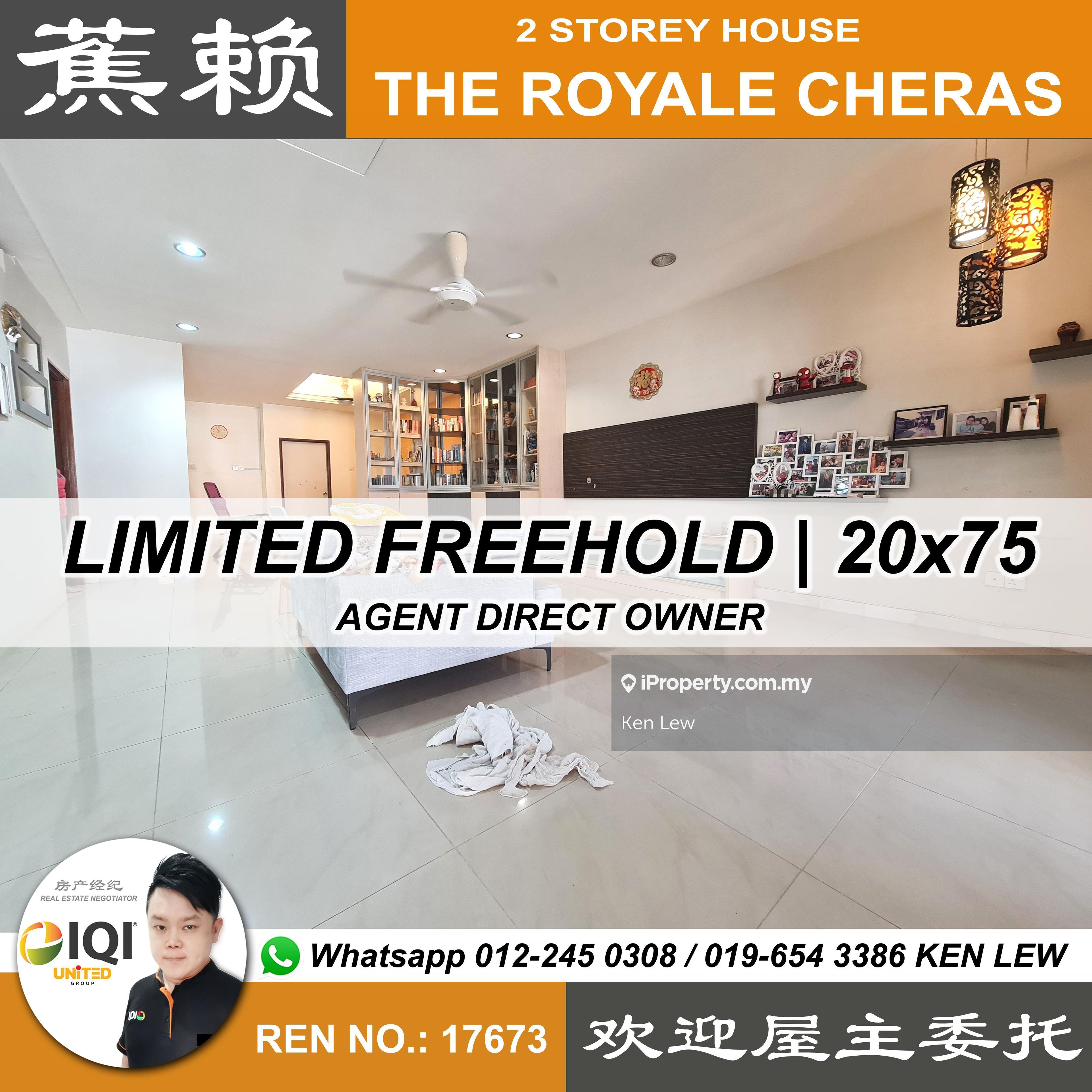 2-storey Terraced House for sale at The Royale, Taman Segar Perdana ...