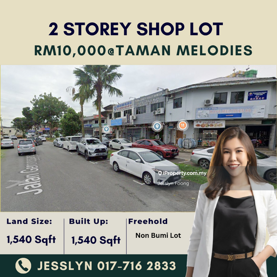 Shop for Rent in Taman Melodies, Johor Bahru by Jesslyn Foong