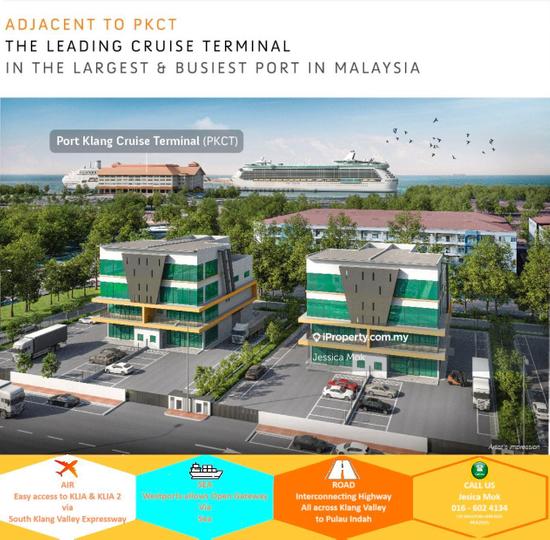 Commercial Semi-D for Sale in Pulau Indah, Port Klang (Pelabuhan Klang ...