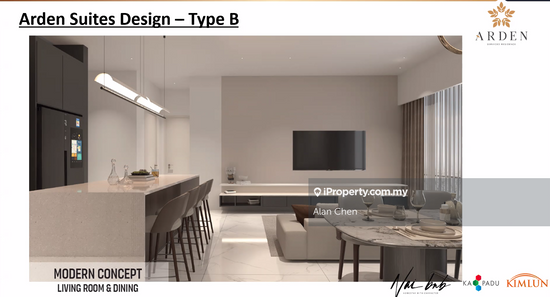 Service Residence for Sale in Arden @ One Bukit Senyum by Alan Chen