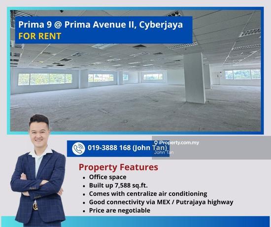 Office for Rent in Prima Avenue II, Persiaran APEC, Cyberjaya by John Tan