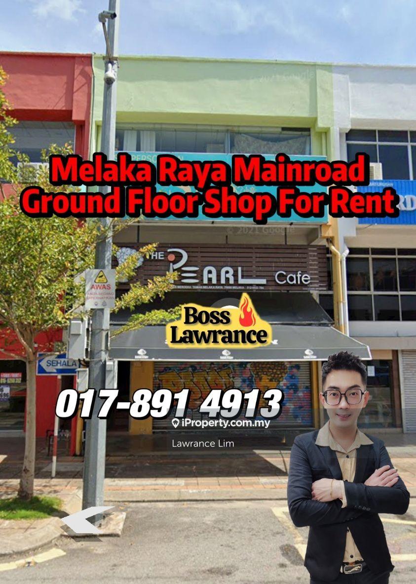 Melaka Raya Facing Mainroad Ground Floor Shop For Rent, Melaka Raya ...