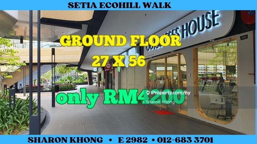 Retail Space for rent at Setia Ecohill Walk - RM 4,200 per month ...