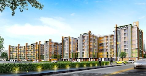 Emerald Residence Ratchada คอนโด Low Rise 3 อาคาร ในซอยโรงแรม The ...