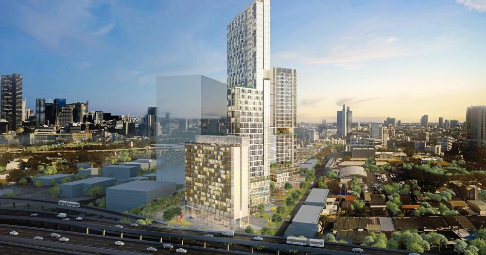 Siamese พระราม 9 โครงการ Mixed-use ขนาดใหญ่ พร้อมห้องเพดานสูง บนถนน ...