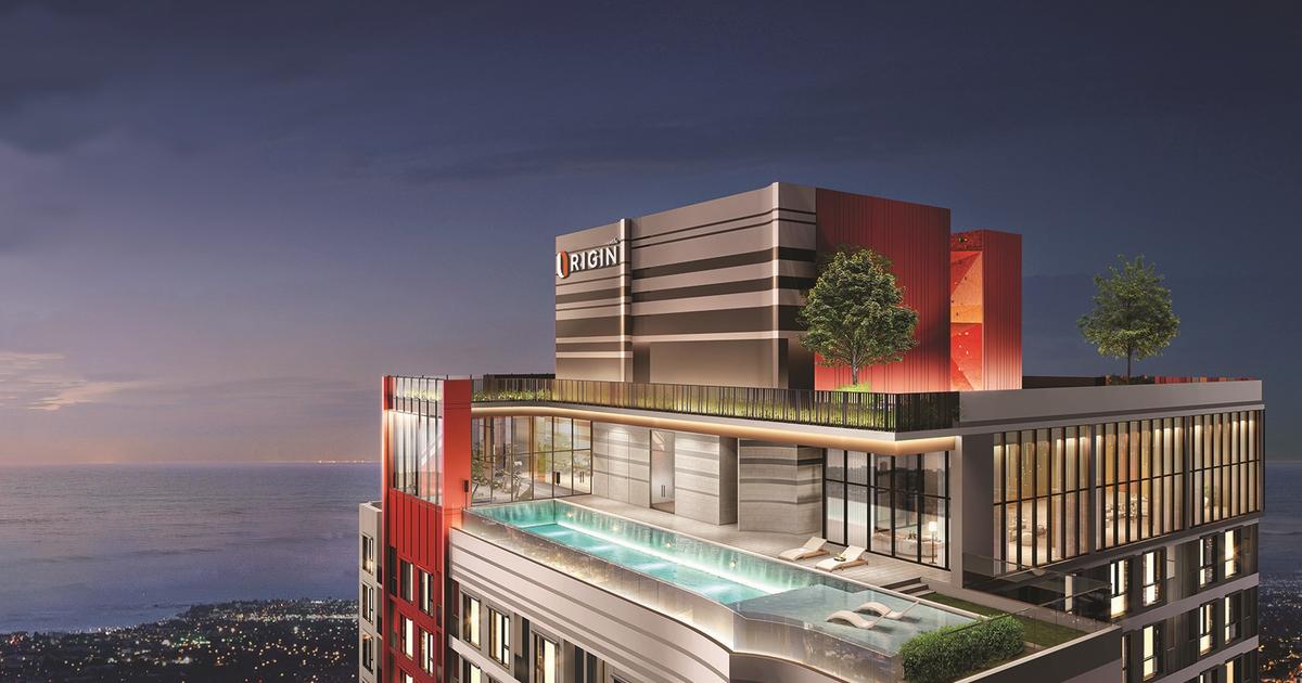 ORIGIN PLAY บางแสน คอนโด High Rise ติดถนนลงหาดบางแสน ใกล้ ม.บูรพา 400 ...