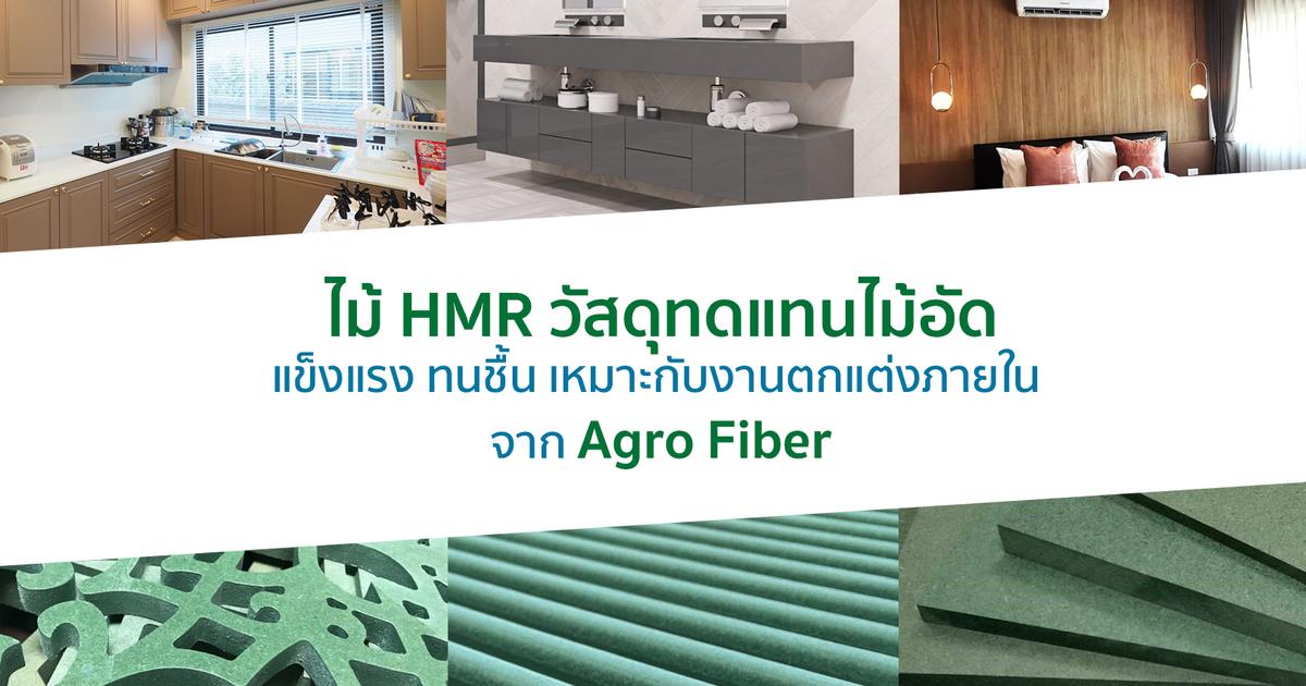 ไม้ HMR วัสดุทดแทนไม้อัด แข็งแรง ทนชื้น เหมาะกับงานตกแต่งภายใน จาก Agro ...