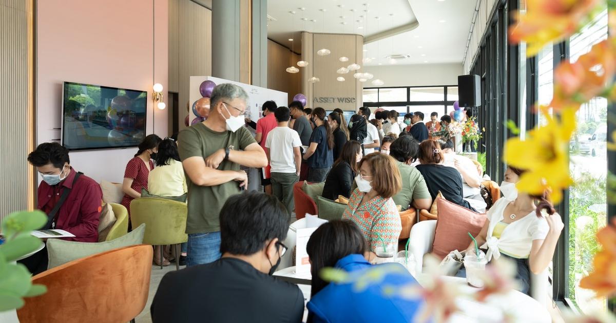 Atmoz Season Ladkrabang เปิดชมห้องตัวอย่างครั้งแรก แต่งครบ* ส่วนกลางจัด ...