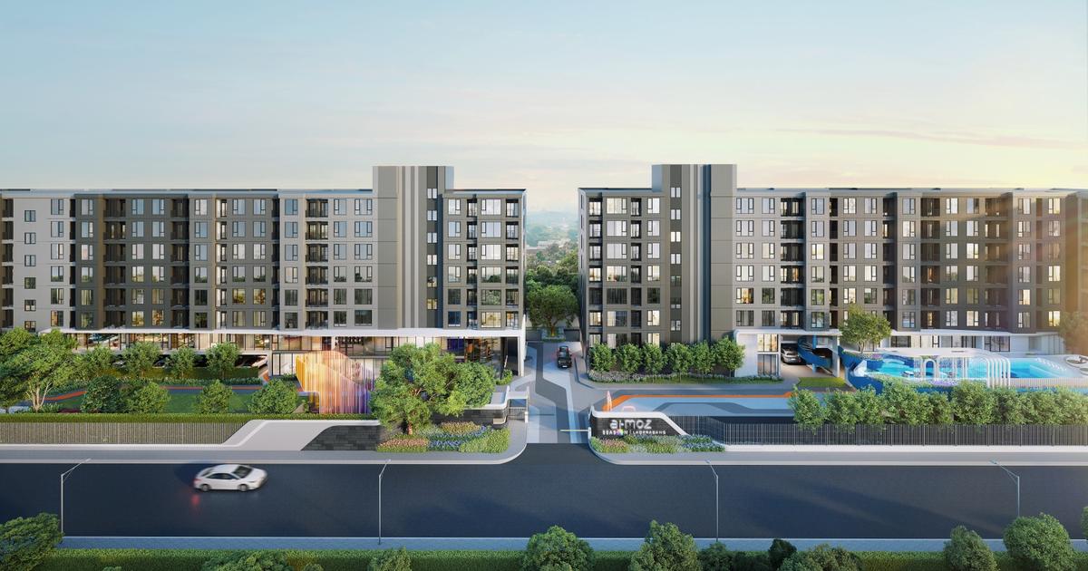 Atmoz Season ลาดกระบัง คอนโดมิเนียมส่วนกลางใหญ่ ใกล้นิคมลาดกระบัง จาก ...