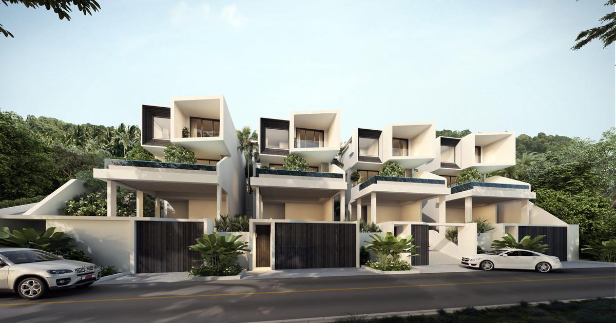 Maison Sky Villa Phuket (เมซัน สกาย วิลล่า ภูเก็ต) บ้านเดี่ยว Pool Villa 3 – 4 ชั้น สไตล์ ...