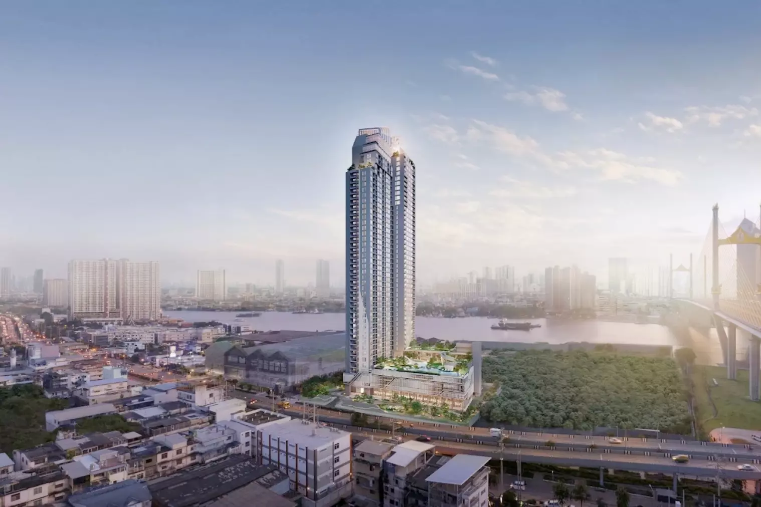 SEVEN9EIGHT Rama 3 คอนโด High Rise วิวเแม่น้ำ ติดถนนพระราม 3 ใกล้ทาง ...