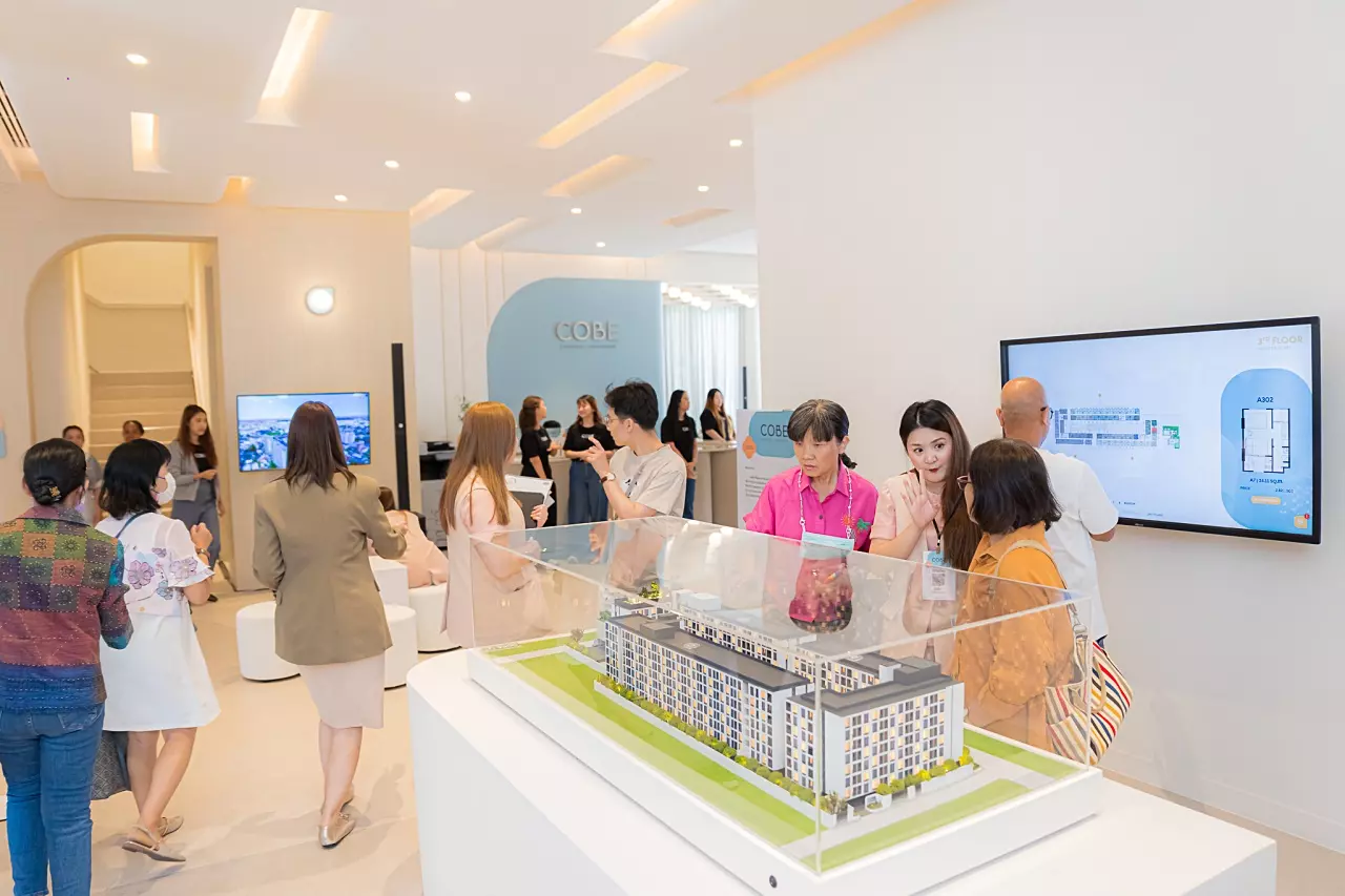 เปิดภาพห้องตัวอย่าง และบรรยากาศงาน First Preview COBE Ladprao-Sutthisan จองครั้งแรก วันที่ 30-31 ...