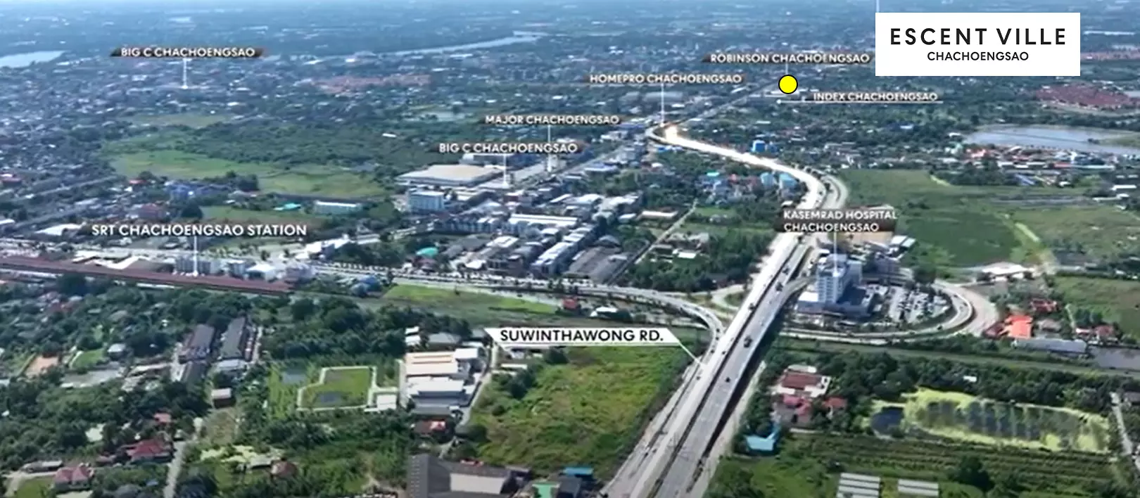 เอสเซ็นท์ วิลล์ ฉะเชิงเทรา (Escent Ville Chachoengsao) คอนโดแต่งครบติดโรบินสันไลฟ์สไตล์ โดย ...