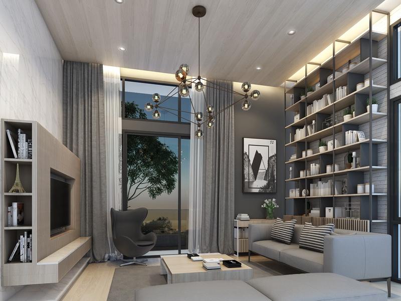 Nirvana Define พระราม 9 ทาวน์โฮมหรู 3 – 3.5 ชั้นแบบใหม่ Full Function มีช่องแสงธรรมชาติ จอดรถได้ ...